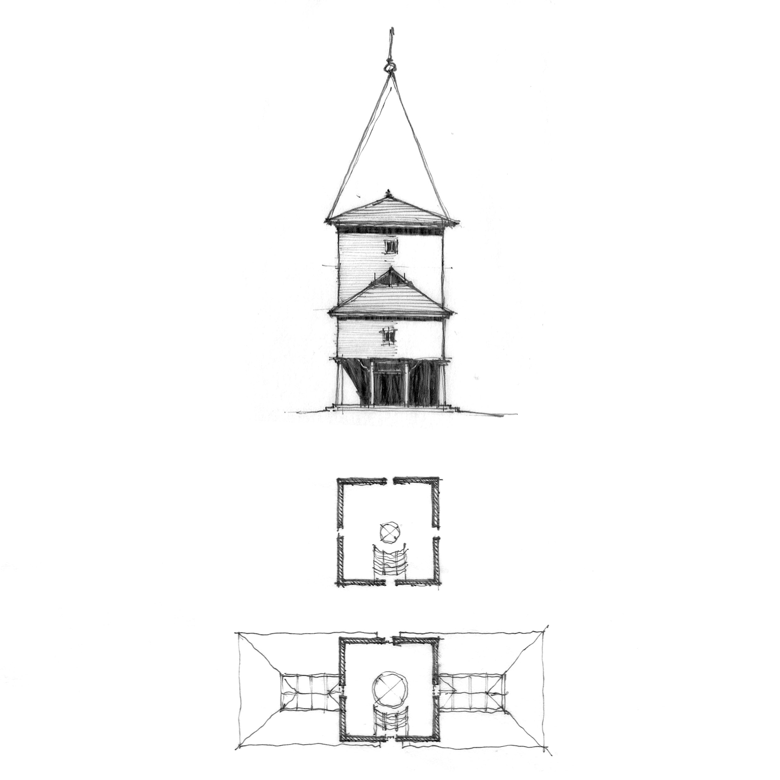 a market hall – frame
