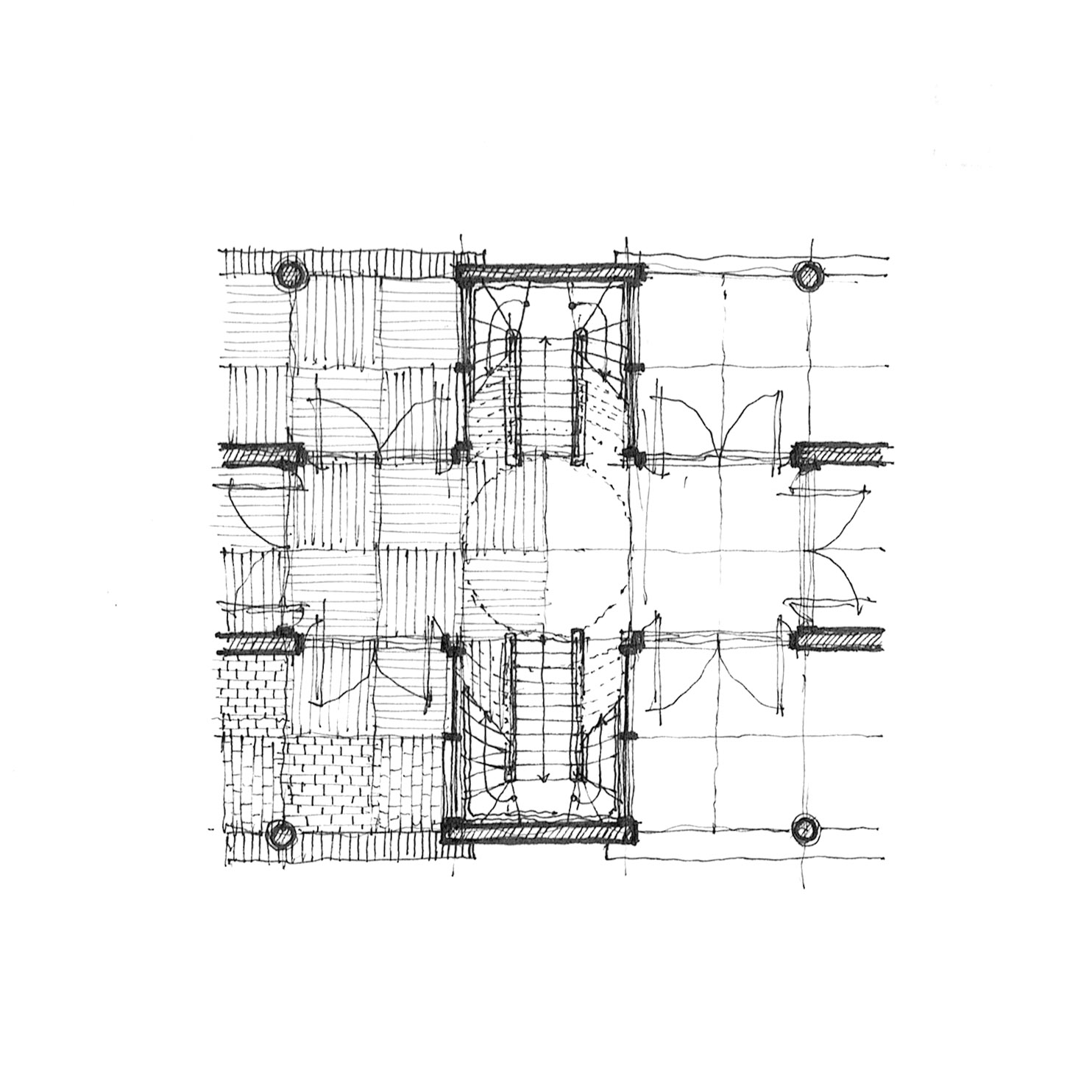 a market hall – frame