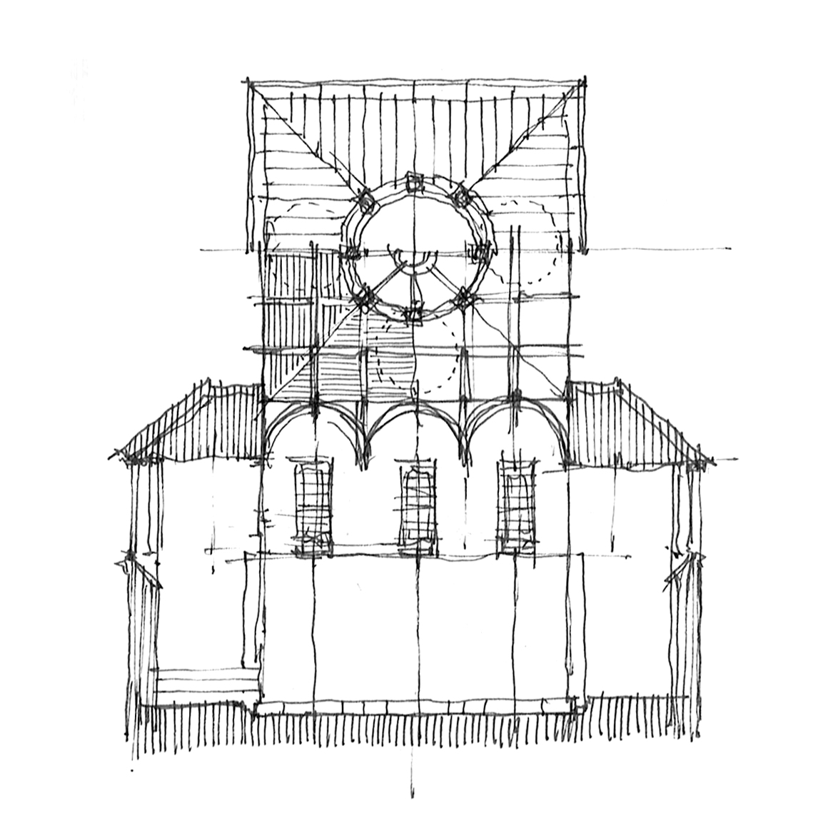 churches and squares – frame
