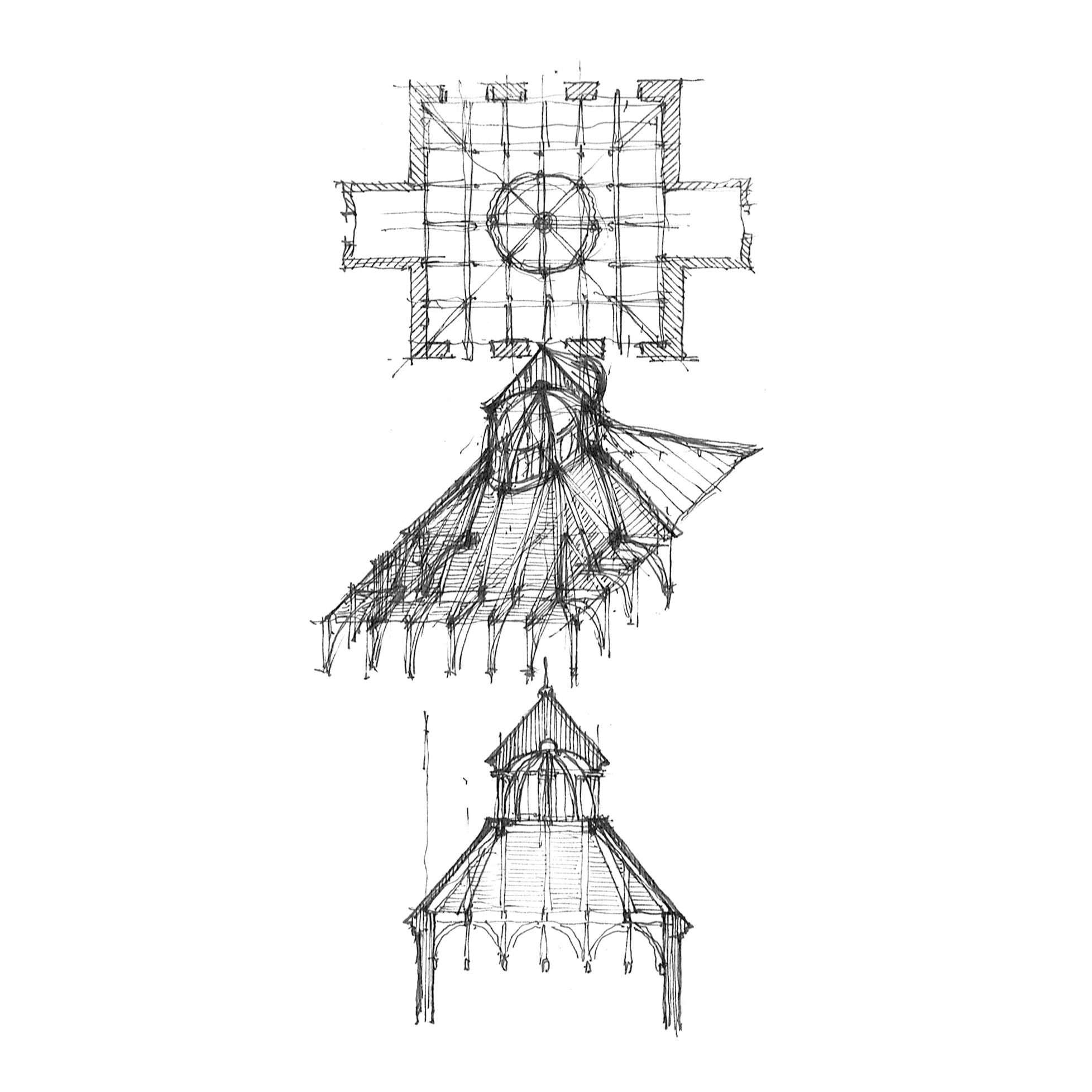 churches and squares – frame